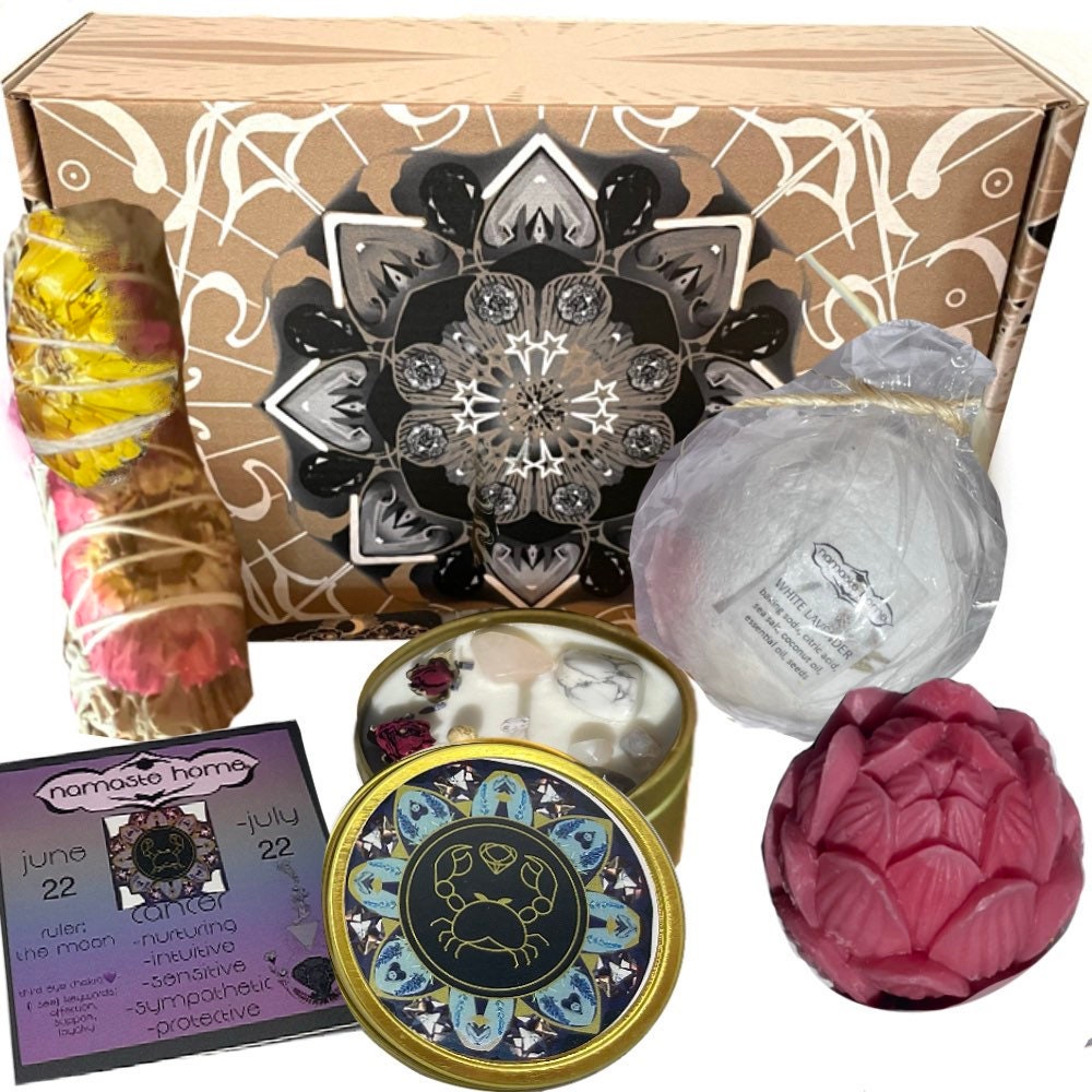 Cancer Gift Set Spa Set Bundle by Namaste Home Candle W/ - Etsy