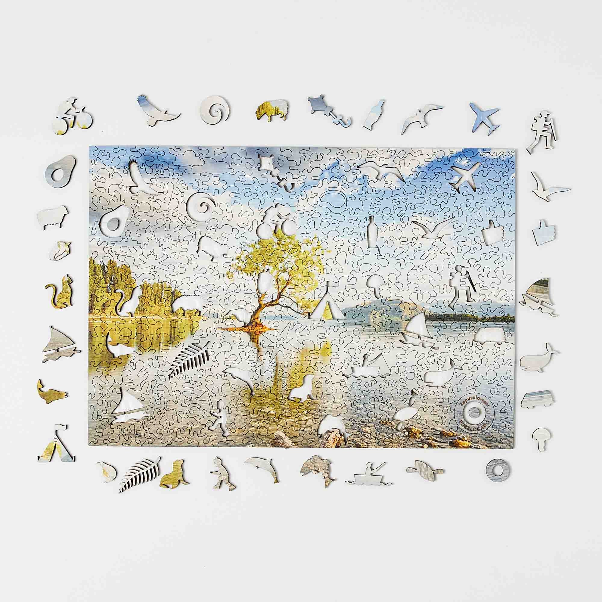 Wanaka Lake Wooden Puzzle - Etsy