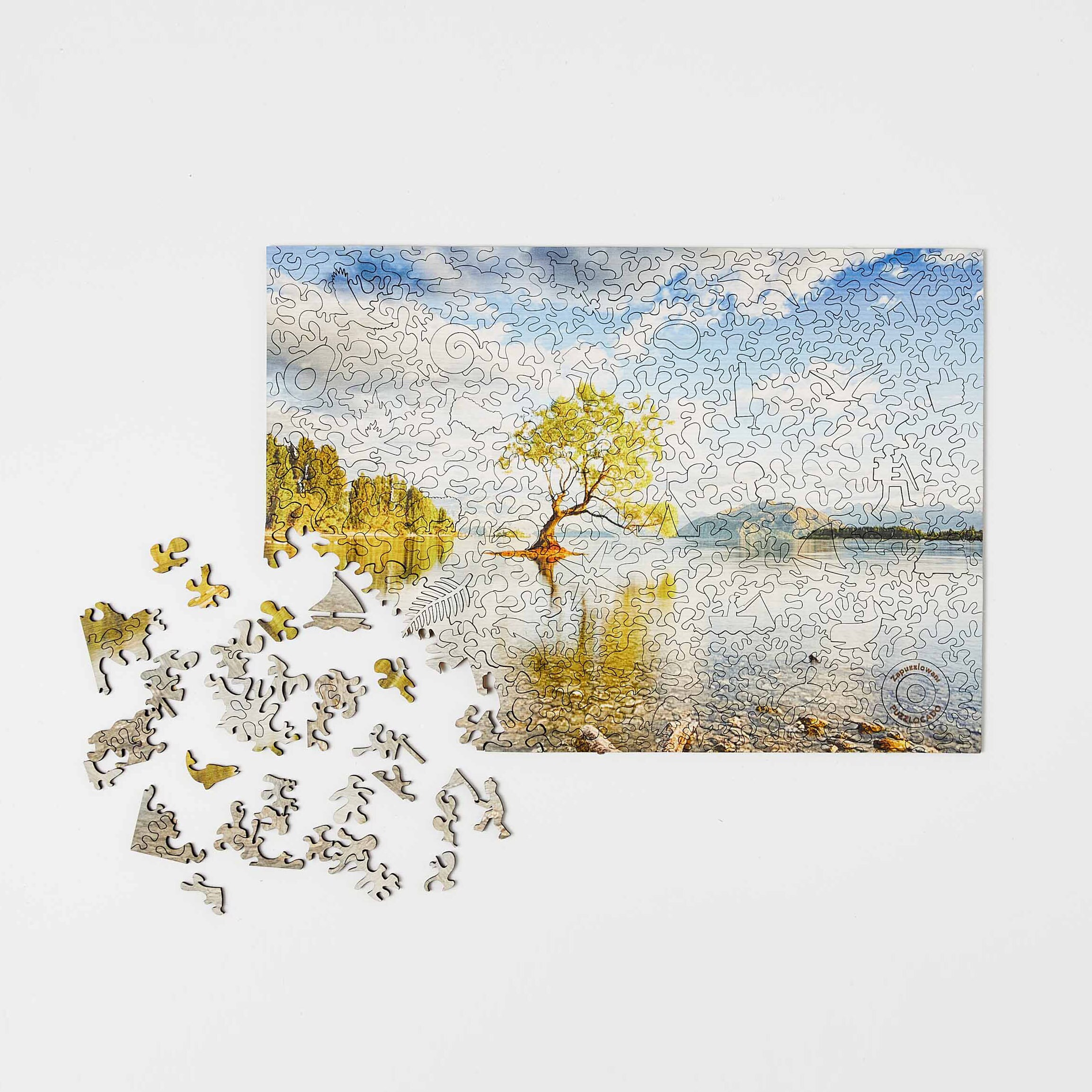 Wanaka Lake Wooden Puzzle - Etsy