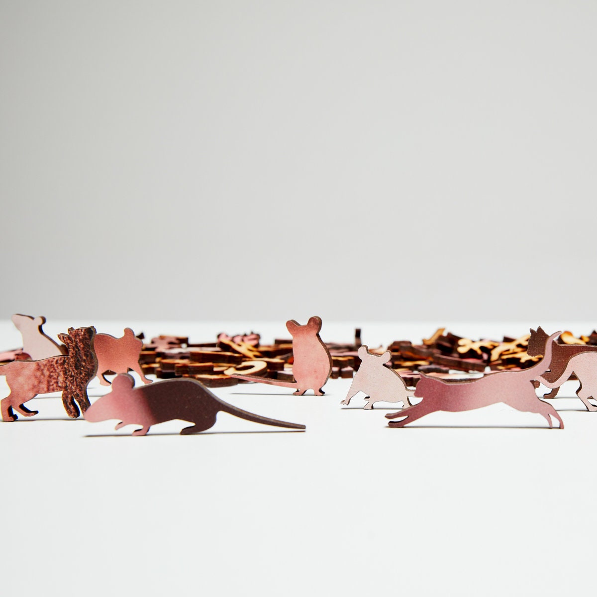 Mice Kingdom Wooden Puzzle - Etsy