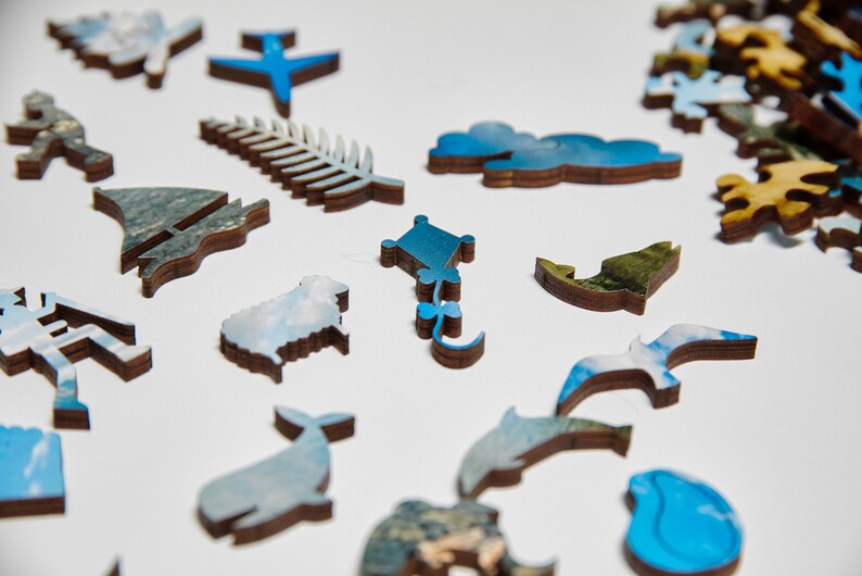 Wanaka Lake Wooden Puzzle | Etsy