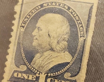 Ben Franklin Stamp | Etsy