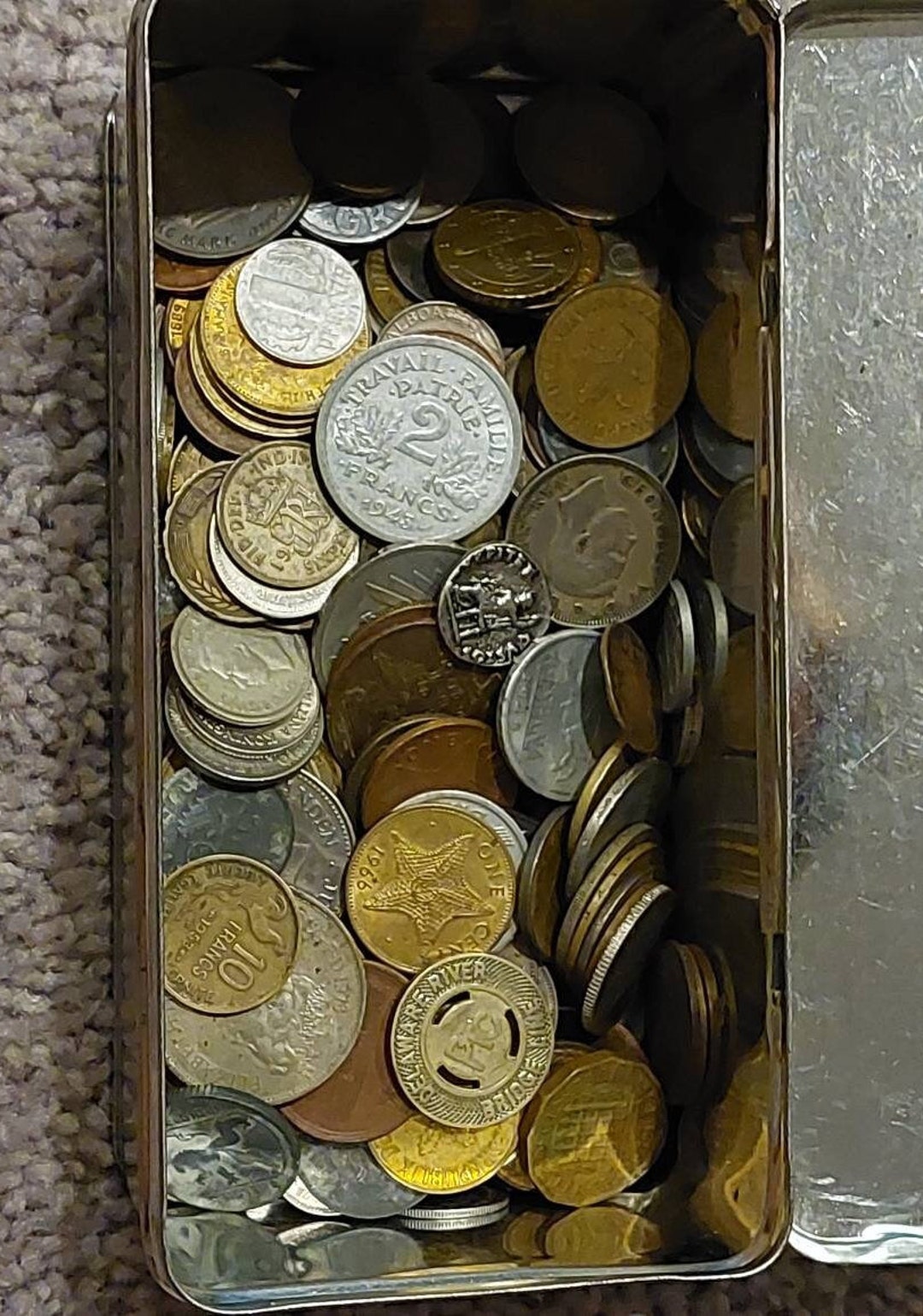 175 Foreign World Coin Bulk Lot Includes Dates From 1800s to Modern and ...