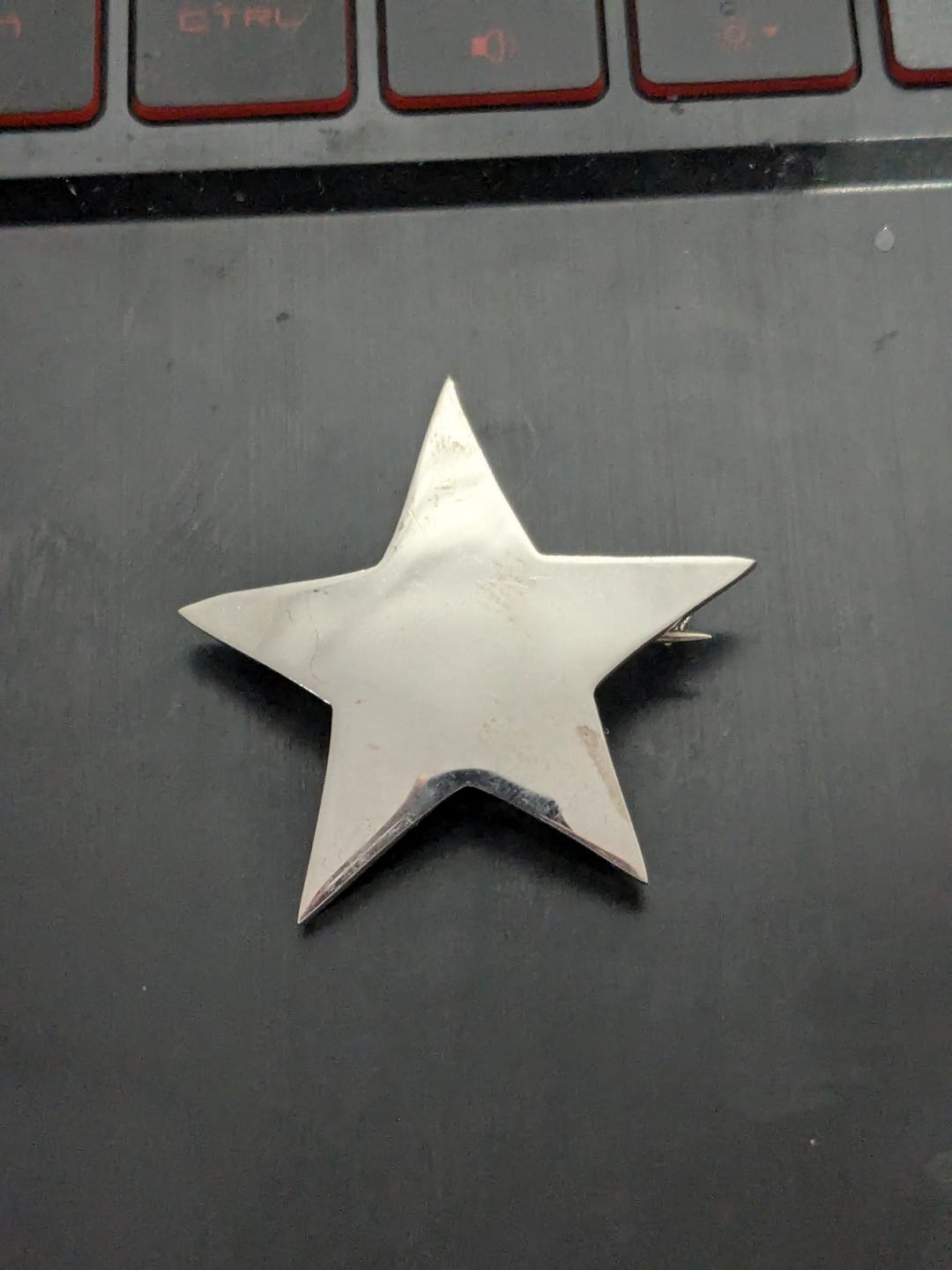 Mexican Made Handcrafted Sterling Silver "star" Pin From Mexico ...
