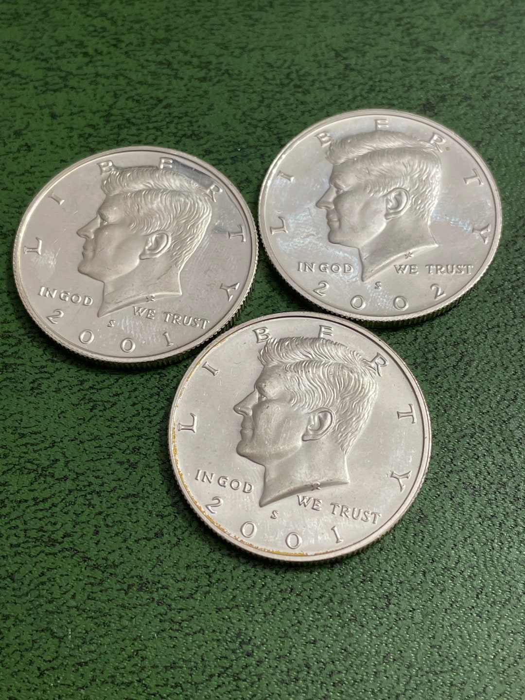 3 Kennedy Proof 90 Percent Silver .50 Cent Half Dollars Proofs - Etsy