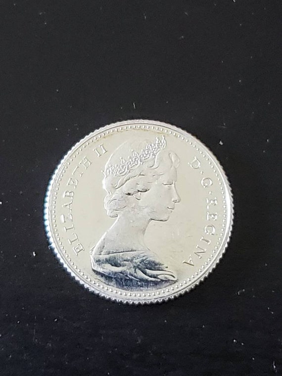 1967 Canada silver proof dime fish coin Coins & Money Collectibles Art ...