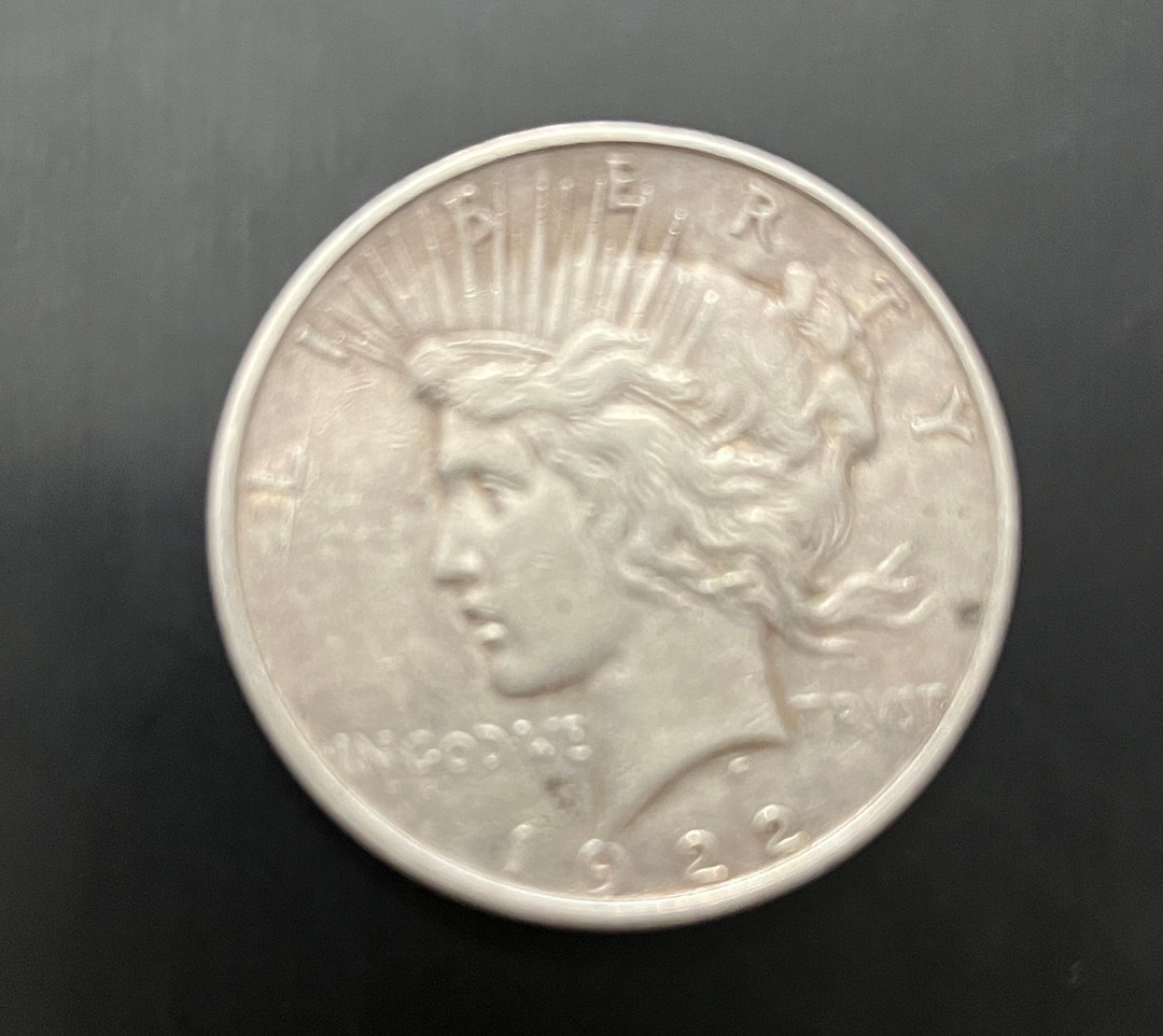 Two 1920s Silver Peace Dollars: 90% Silver American Coins - Etsy