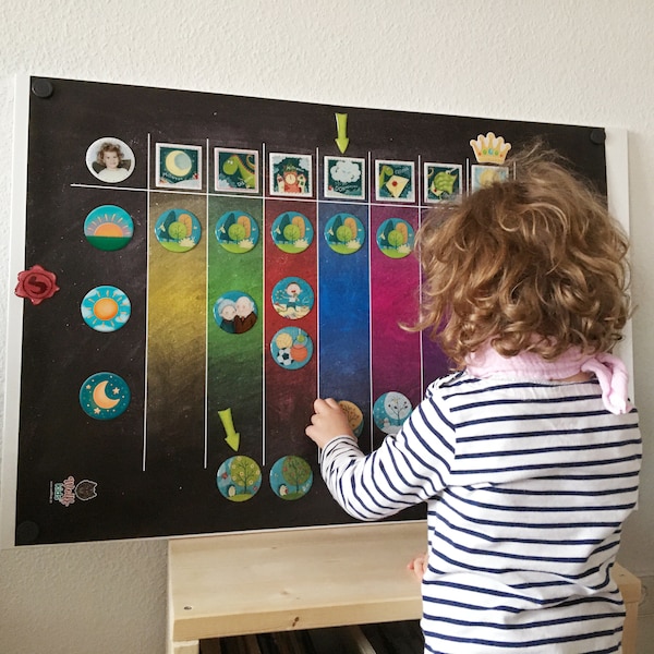 Printable 24hours Spiral Clocks With Customizable Daily Routine for ...