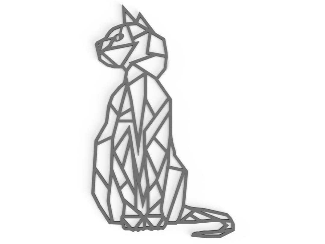 Cat - 3D Printable STL File - Etsy