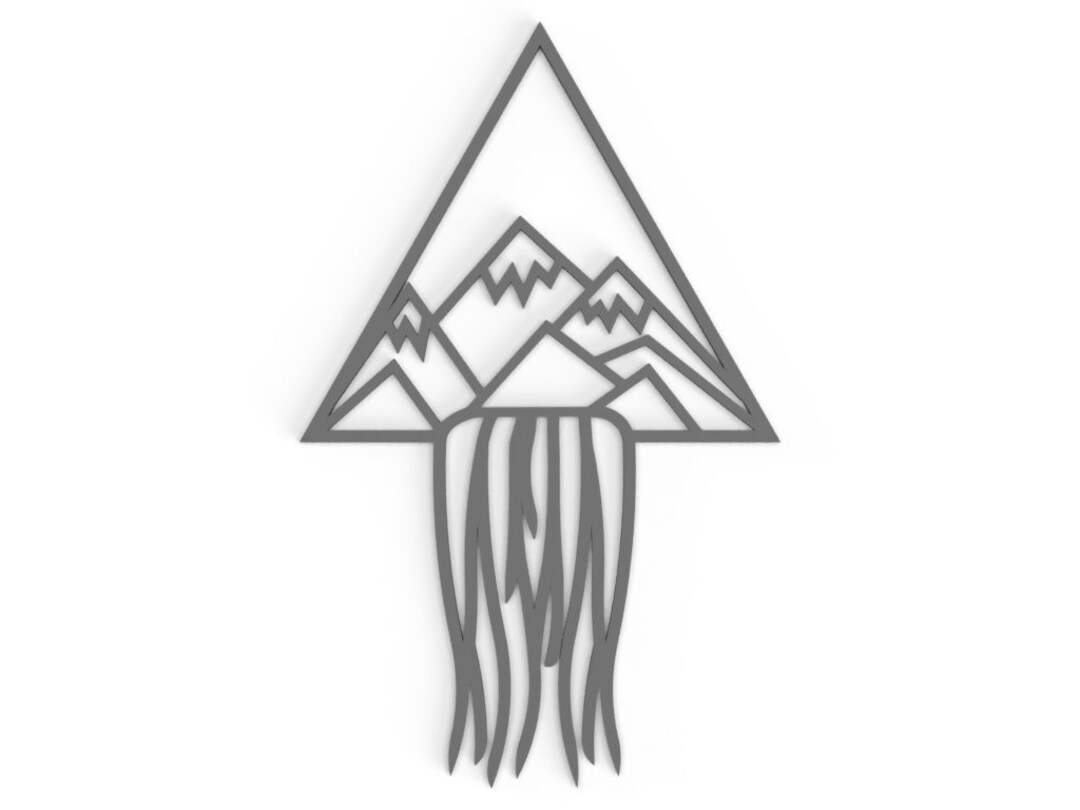 Mountains With River - 3D Printable STL File - Etsy