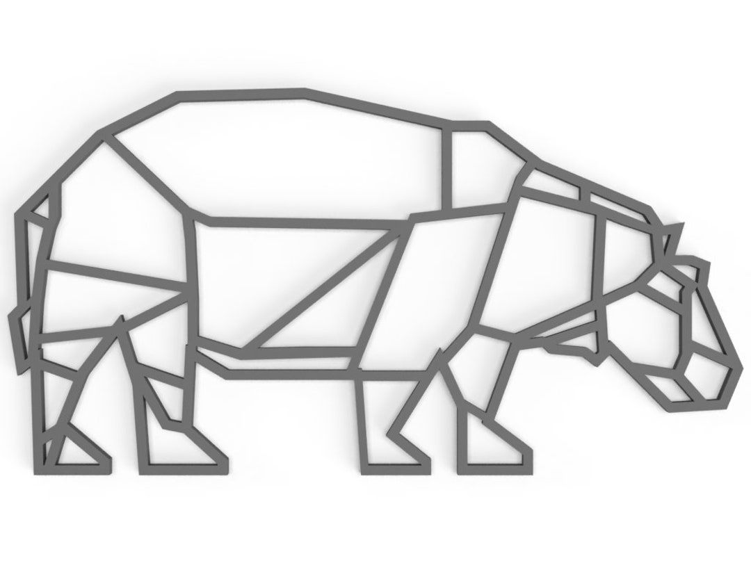 Hippo - 3D Printable STL File - Etsy