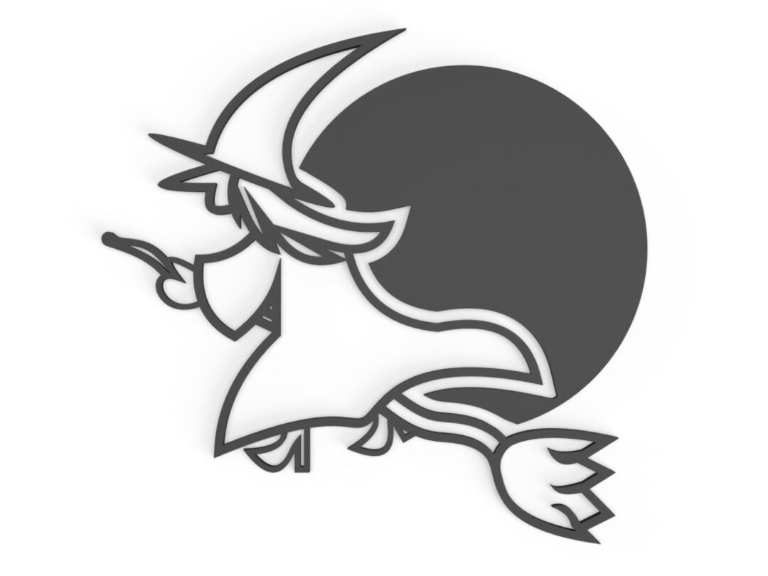 Witch - 3D Printable STL File - Etsy