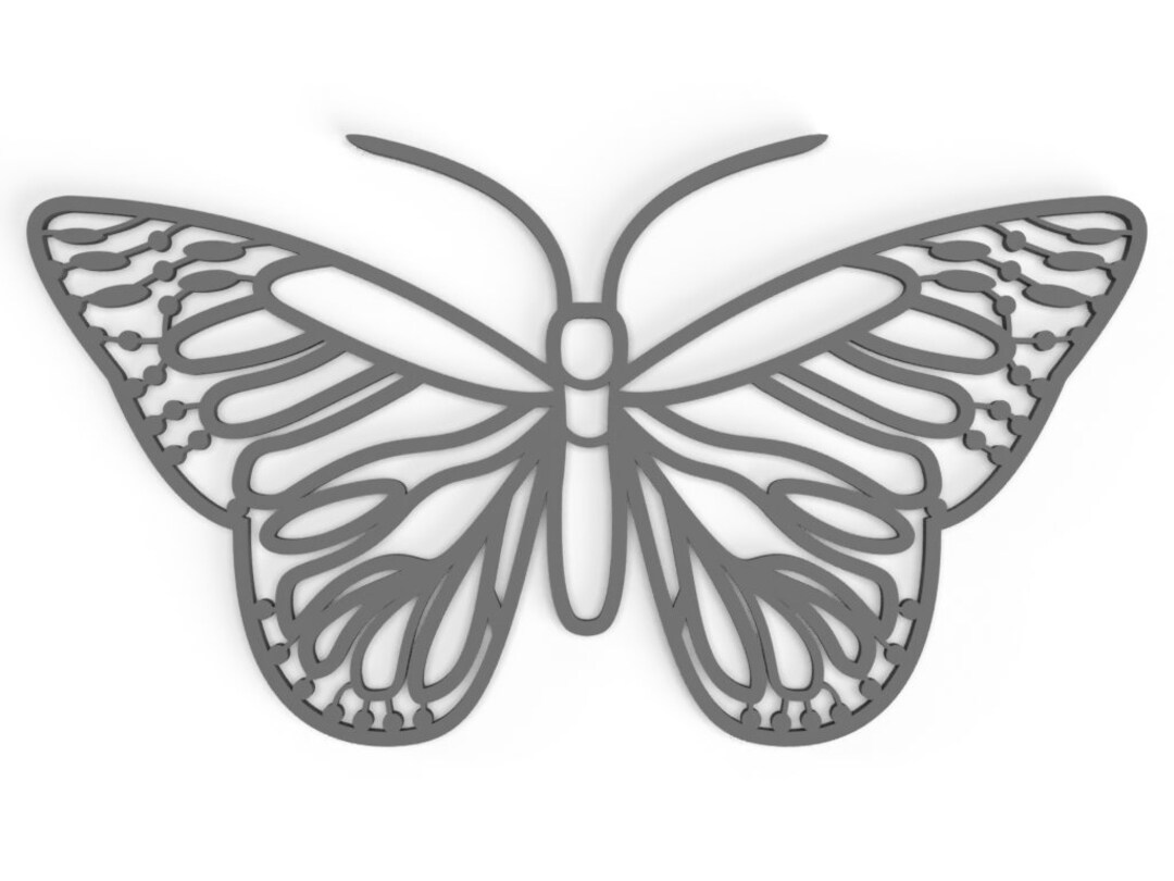 Butterfly - 3D Printable STL File - Etsy