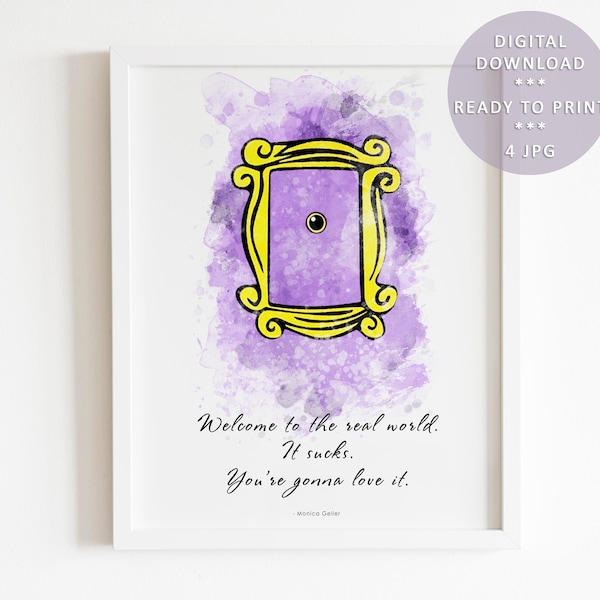 Friends Door Frame - Etsy