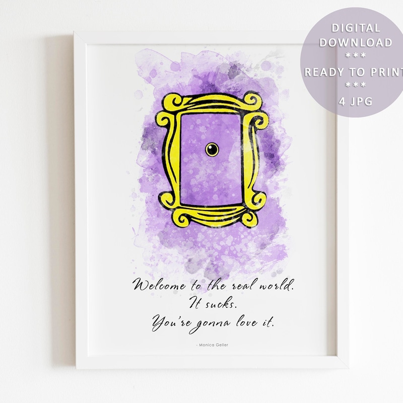 Friends Door Frame - Etsy