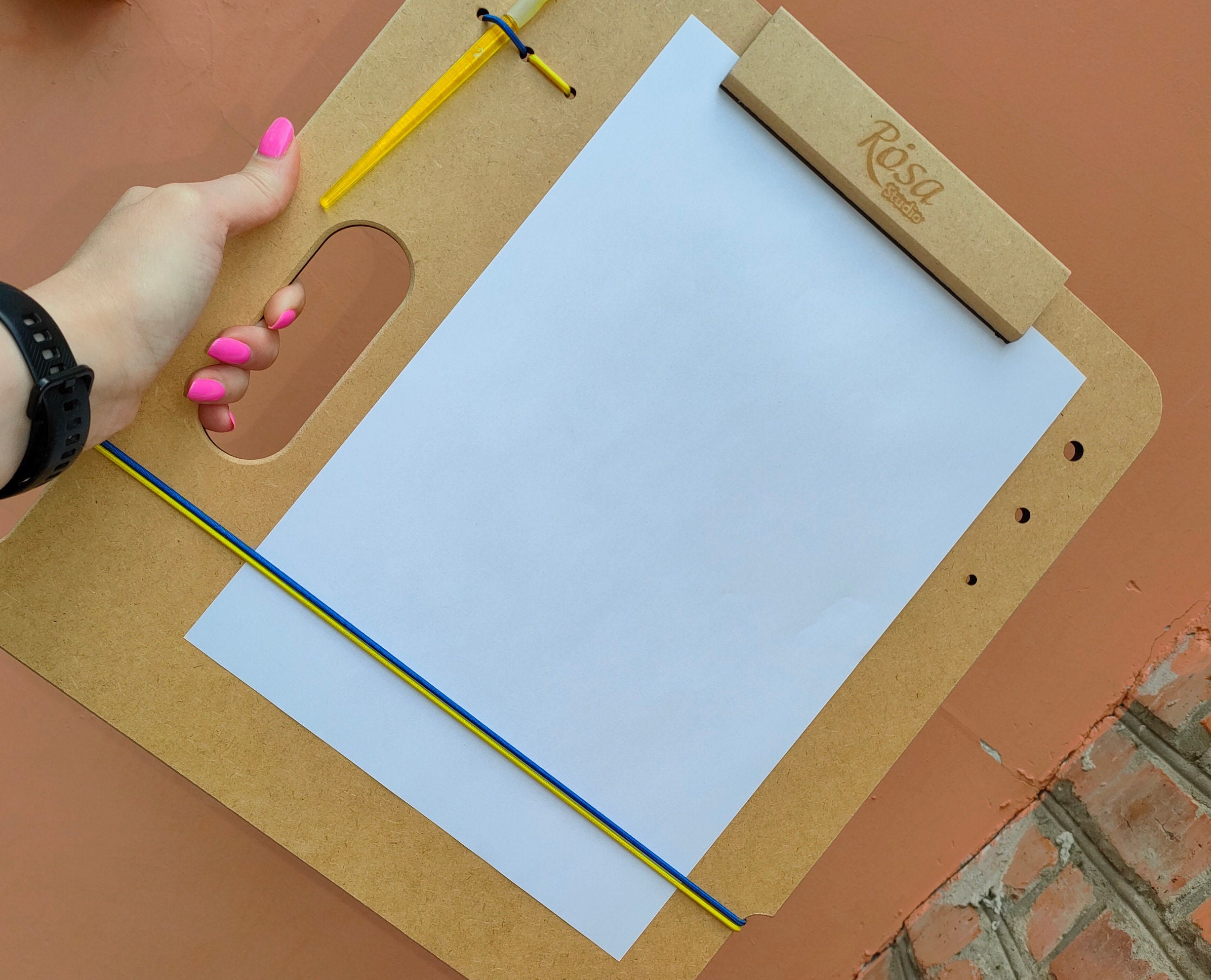 Portable Easel Board A4 Size for Painting, Sketching, Drawing With ...