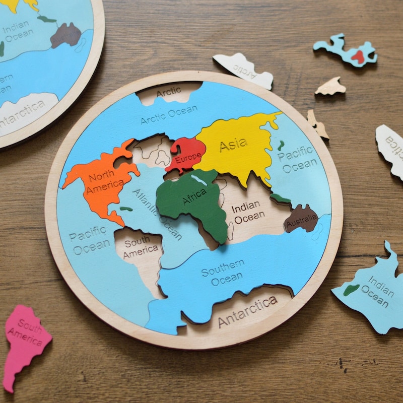 Wood Puzzles for Kids - Etsy