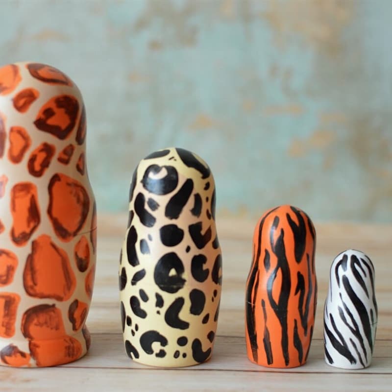 Animal Matryoshka - Etsy