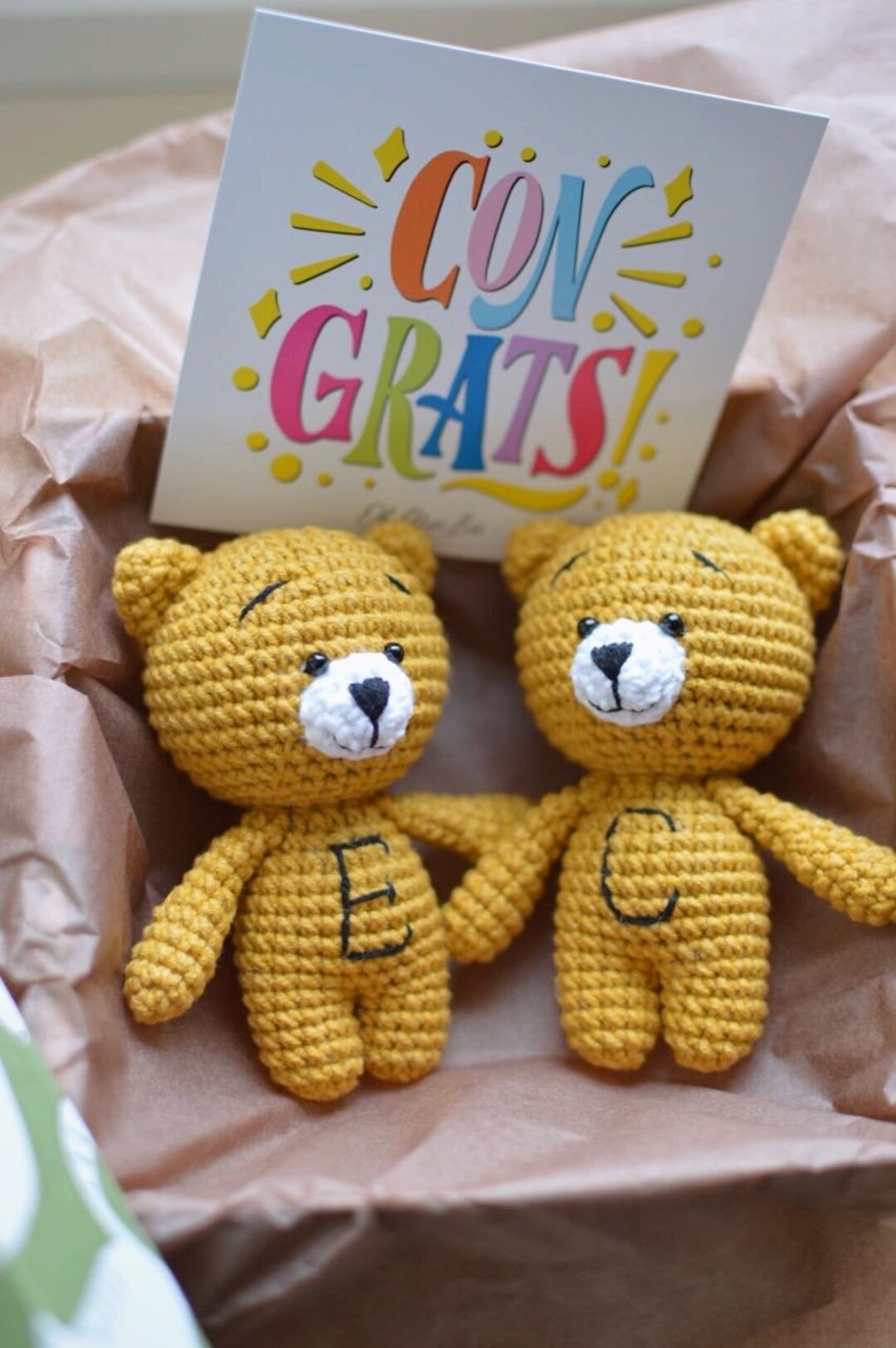 Personalized Twin Teddy Toys, Twins Baby Gift Set, Twin Mom Gifts ...