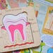 Tooth Structure Woden Board Game for Toddler Game of the Tooth Anatomy ...