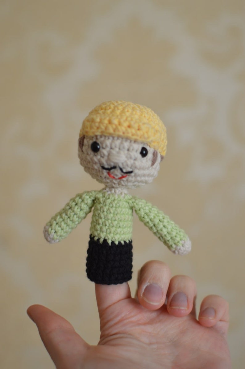 Finger Wool Puppets little Red Riding Hood - Etsy