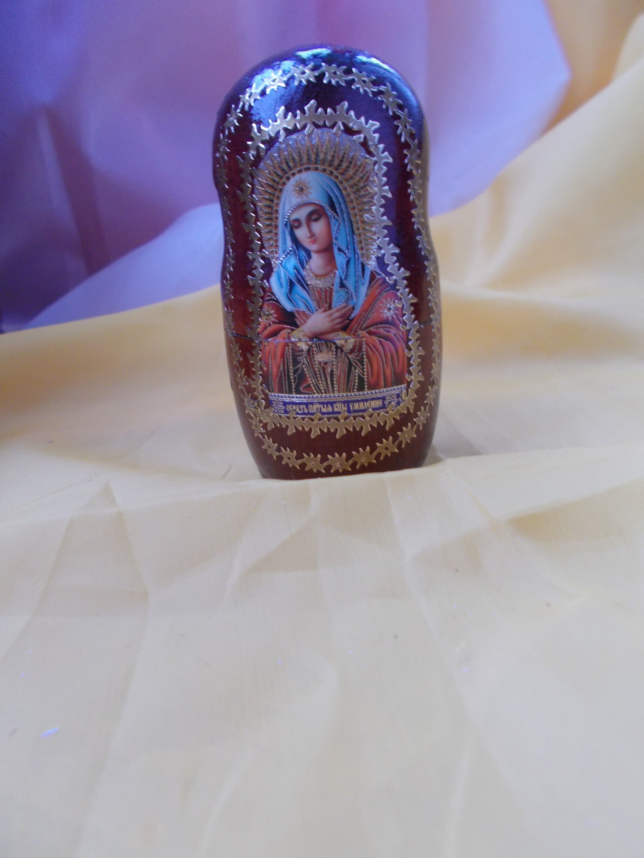 Religious Matrioshka Orthodox Nesting Dolls Our Lady of - Etsy UK