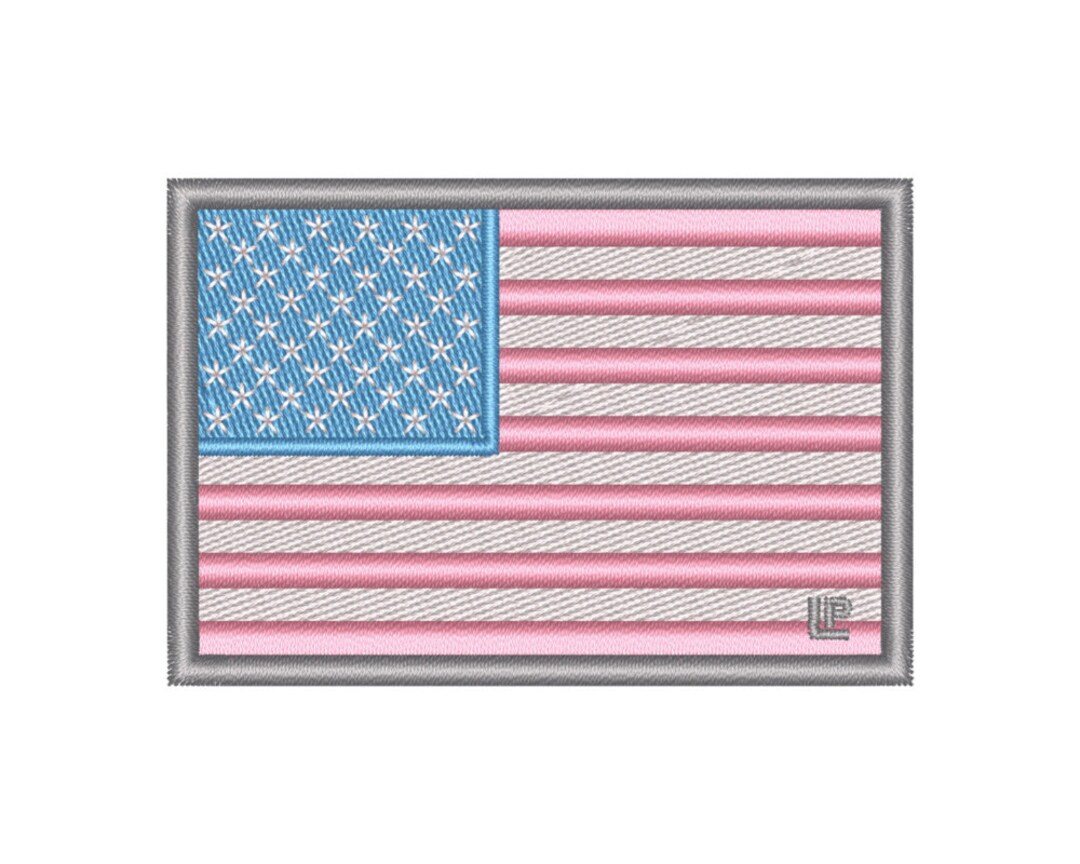 Transgender US Flag Removable Hook & Loop 2x3 Loyalty Patch - Etsy