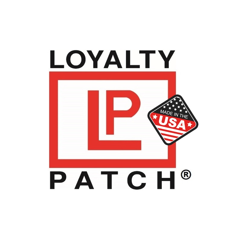 Retro and Classic Political Campaign Logos: Embroidered 2x3 Hook & Loop ...