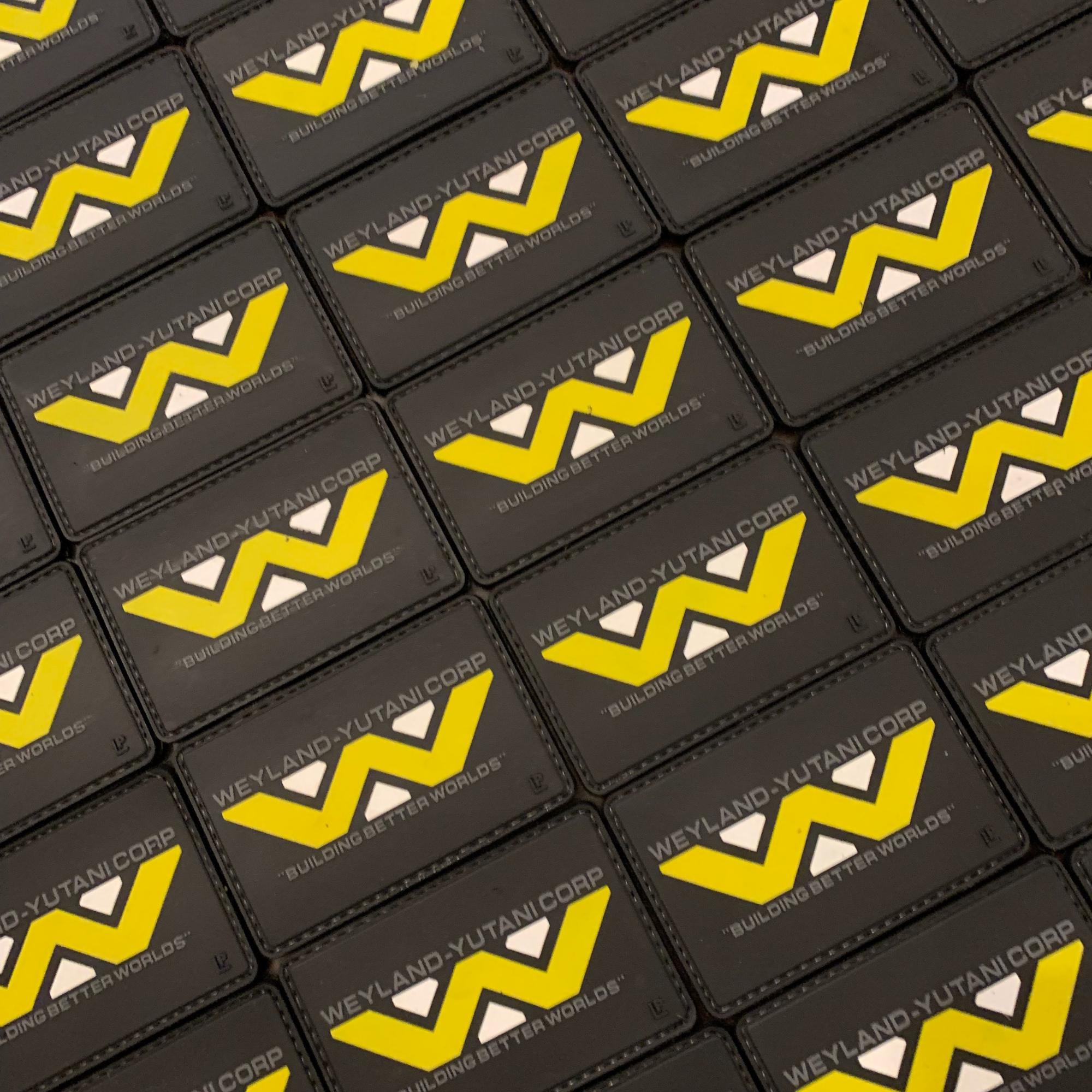 Weyland-yutani PVC Velcro Patch Removable Hook & Loop 2x3 Loyalty Patch Alien Vintage Patch ...