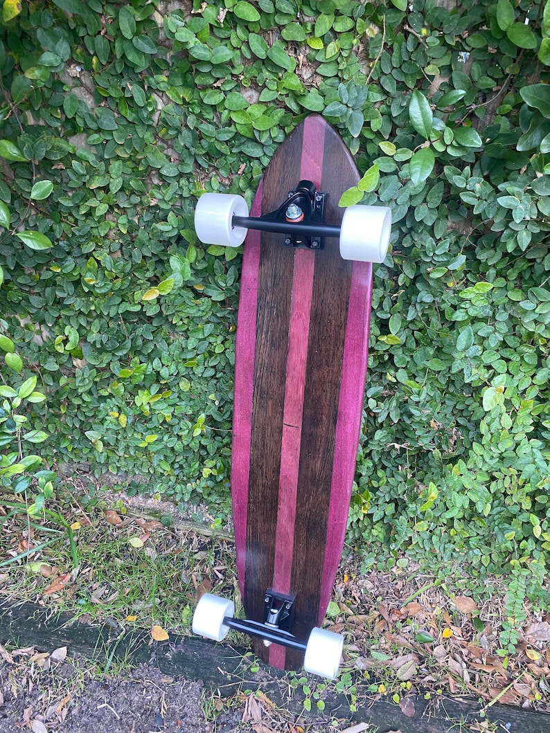 Handcrafted Longboard Cruiser - 9” Wide X 40” Long - Made in Pensacola ...