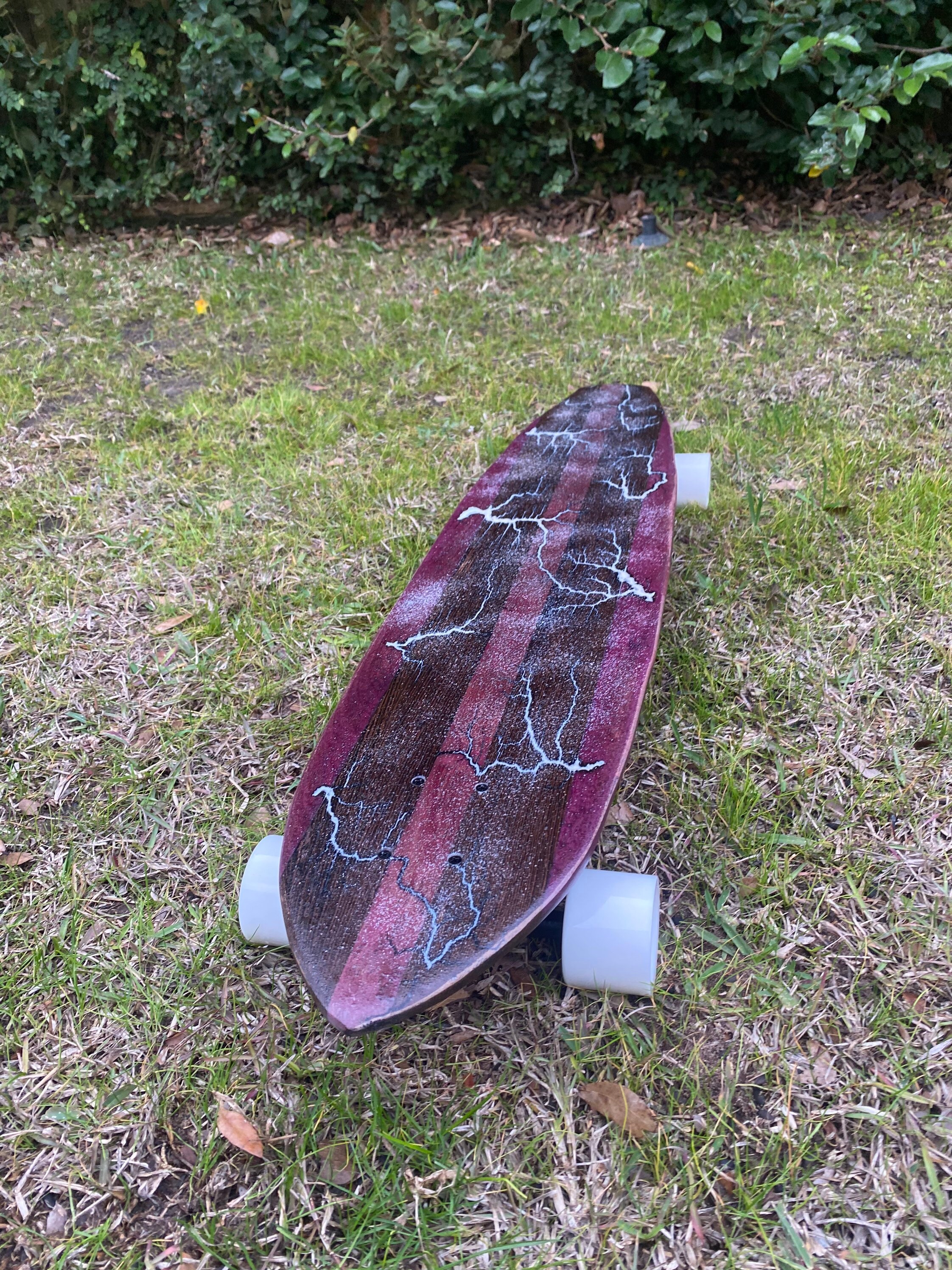 Handcrafted Longboard Cruiser - 9” Wide X 40” Long - Made in Pensacola ...