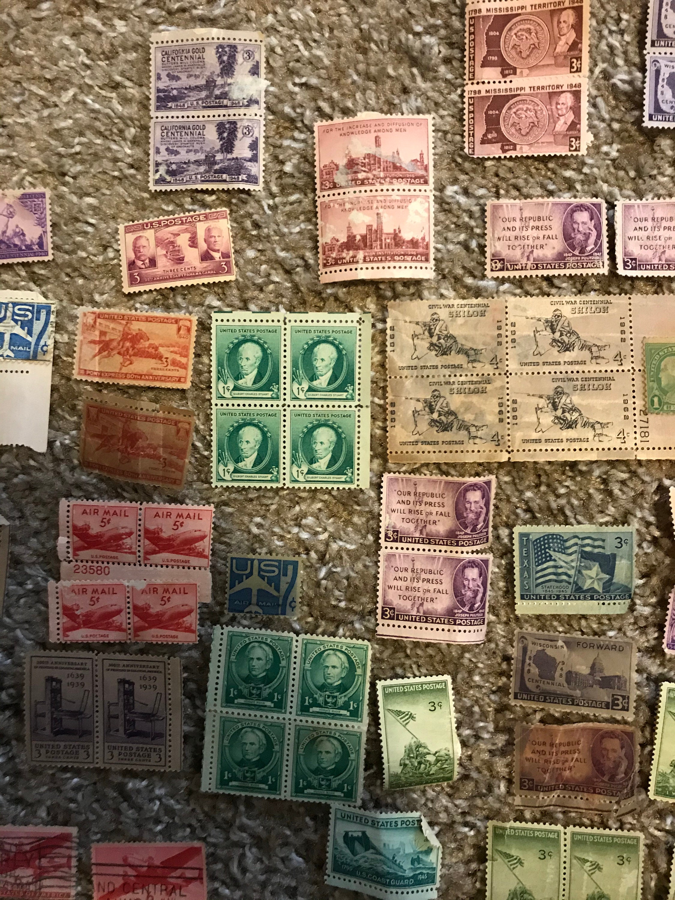 Old Vintage Stamps - Etsy