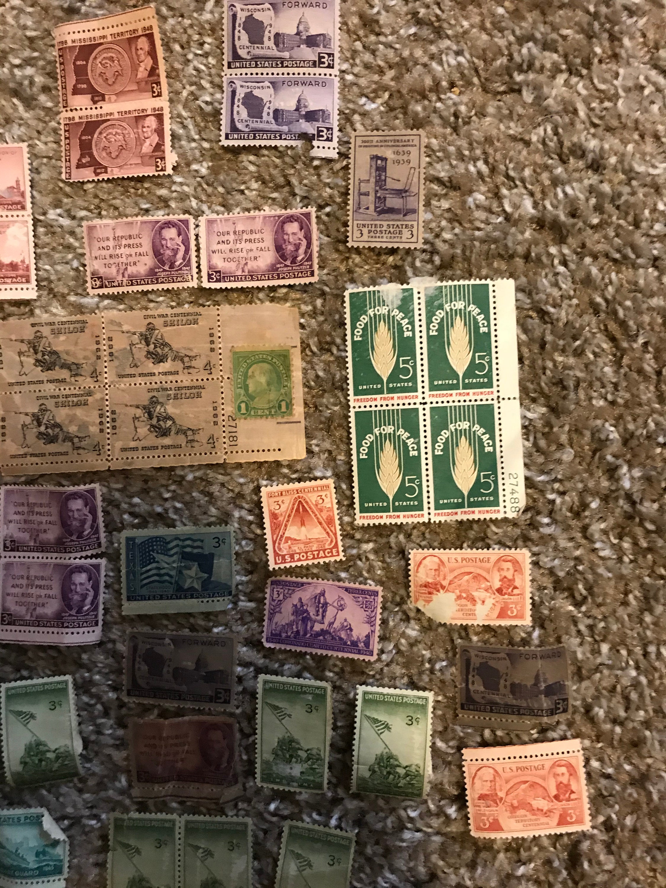 Old Vintage Stamps - Etsy