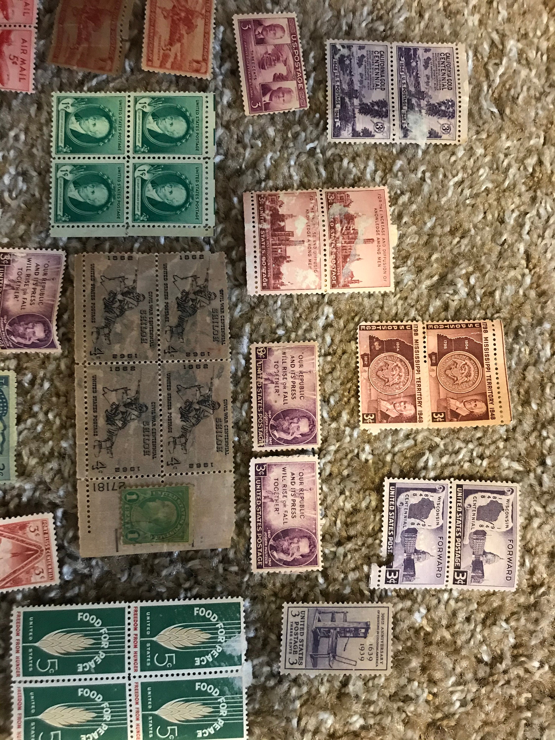Old Vintage Stamps - Etsy