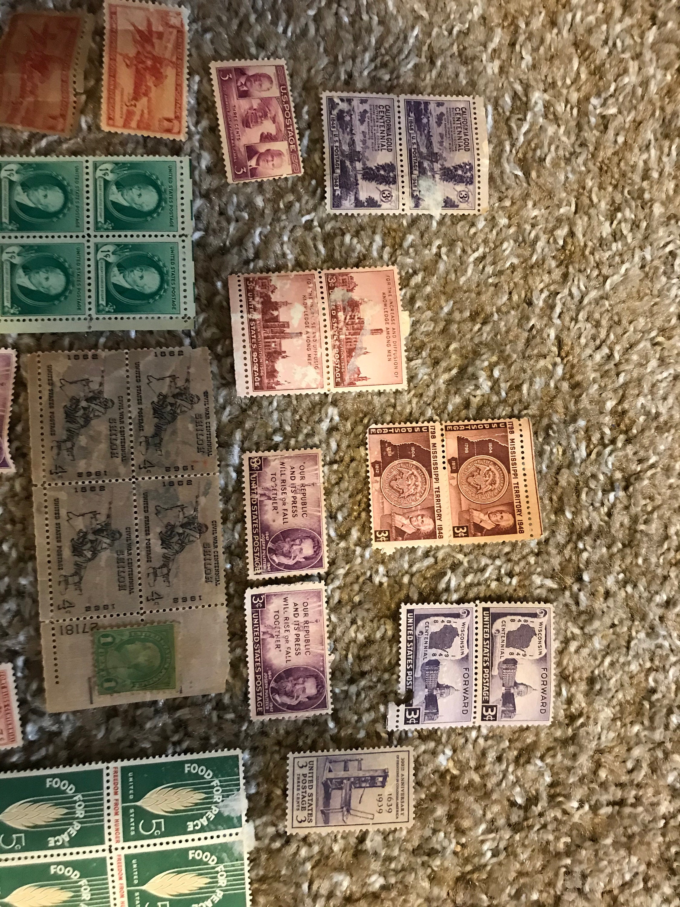 Old Vintage Stamps - Etsy