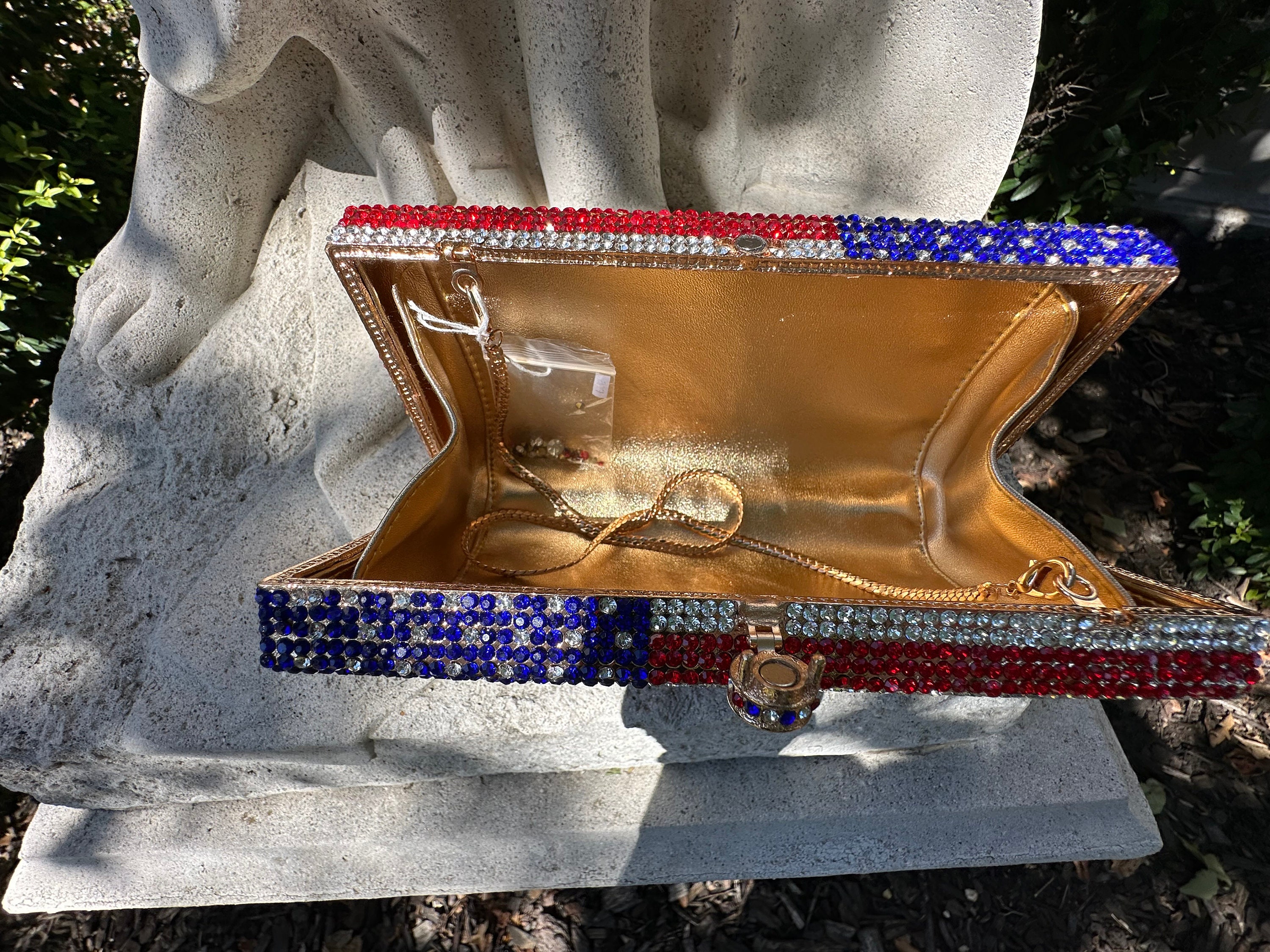 A Trump Rhinestone Purse – Trump 2024 Tote Bag", "maga Handbag ...