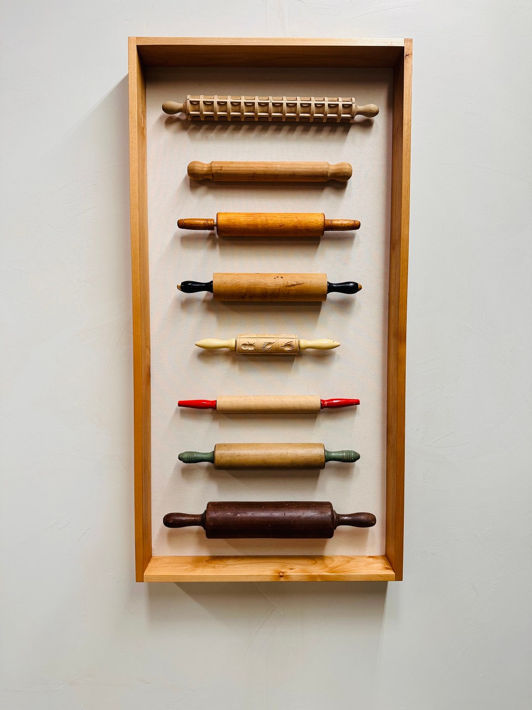 Farmhouse Rolling Pin Wall Decor - Etsy