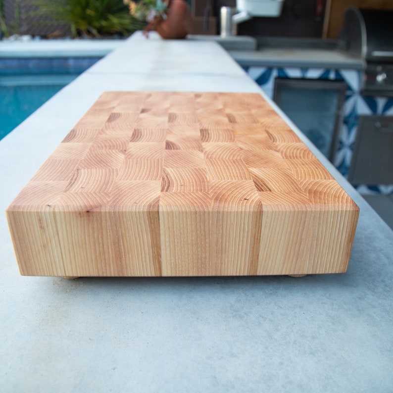 Hickory End Grain Board - Etsy