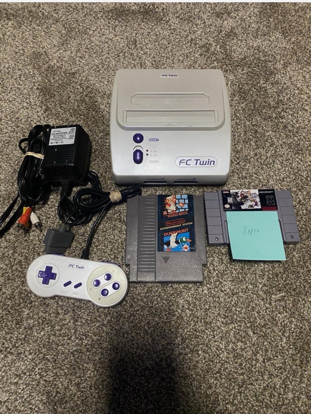 FC Twin Yobo System Console - SNES & NES Games Super Mario ...
