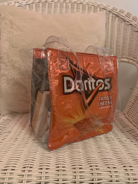 Upcycled Doritos Tangy Cheese Packet/ Wrapper Clear Vinyl/ Pvc | Etsy