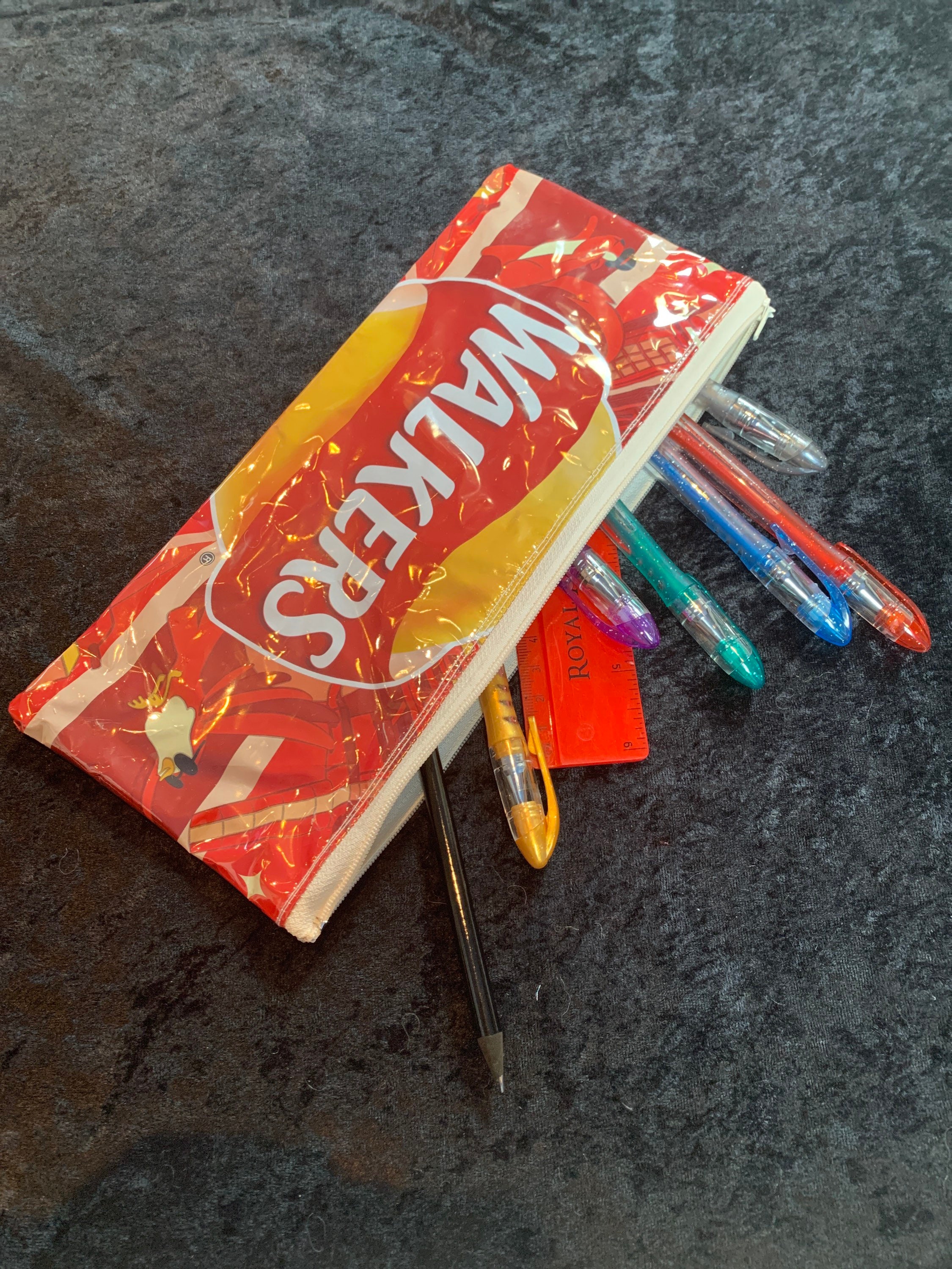 Upcycled Large Walkers Crisps Packet/ Wrapper Pencil Case/ - Etsy UK