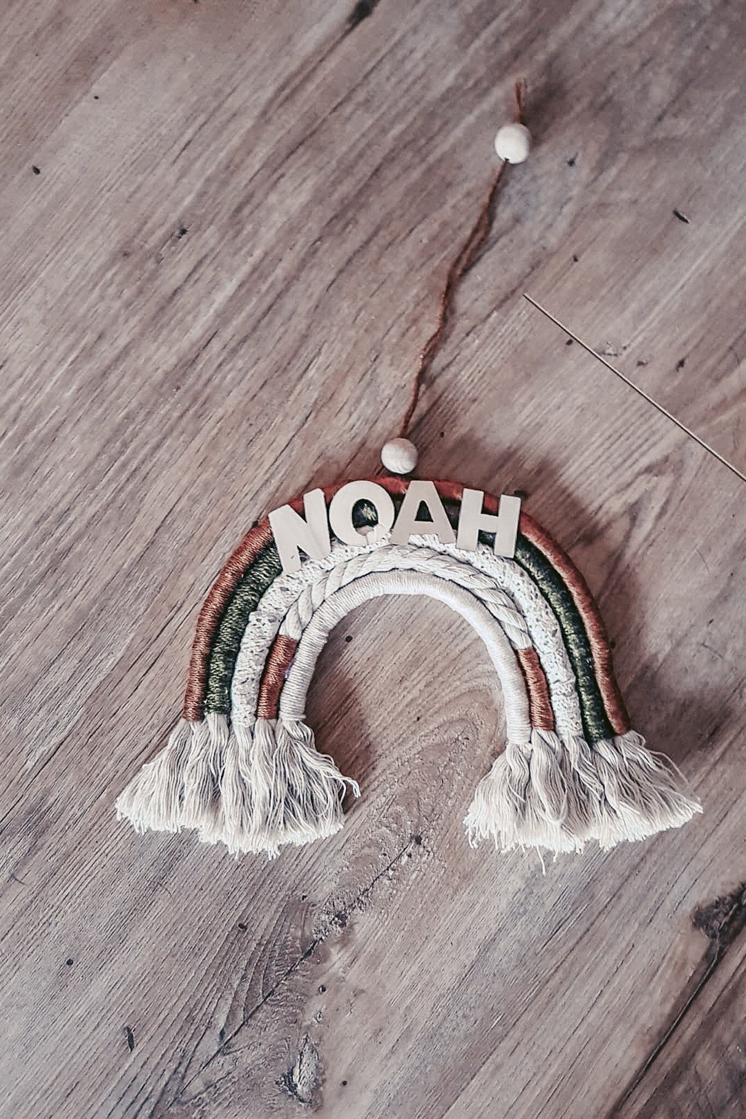 Macrame - Rainbow (personalized on Request) - Etsy
