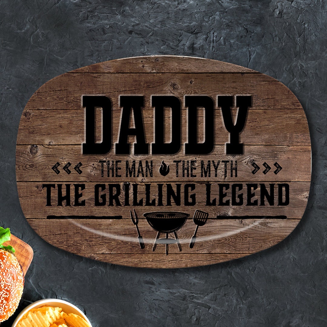 Grilling Legend BBQ Platter, Christmas Grilling Gift for Him ...