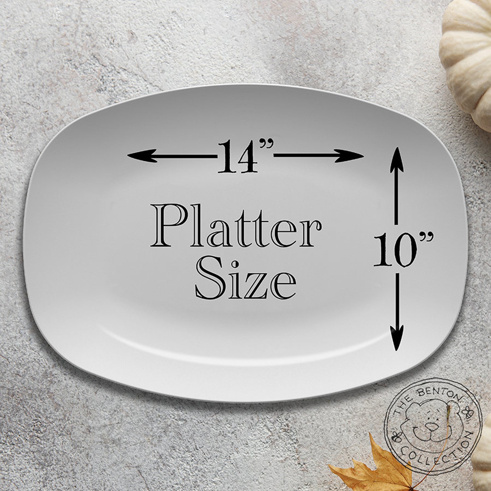 Monogram Wedding Platter: Personalized Family Name Serving Tray - Etsy