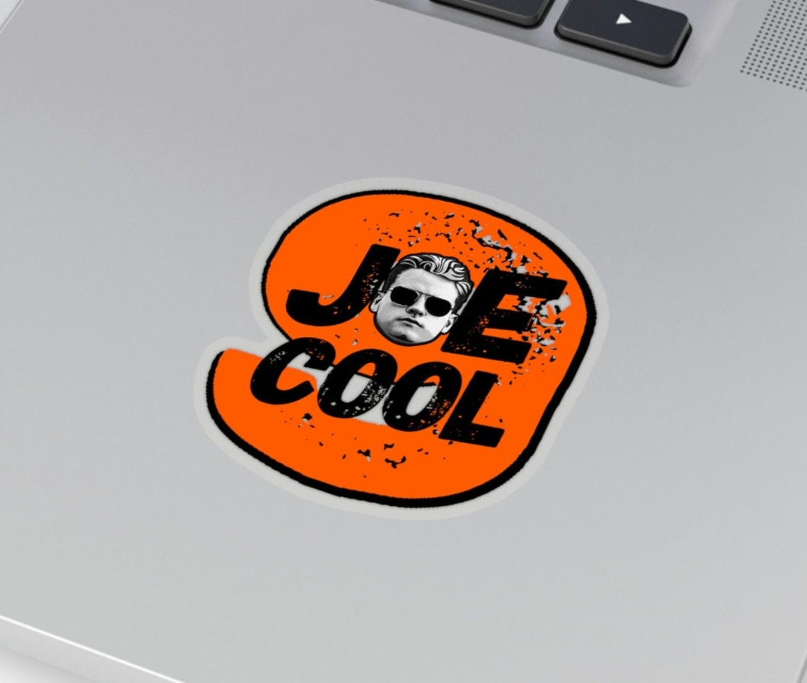 Joe Cool Number 9 Stickers, Joe Burrow Bengals Fan - Etsy