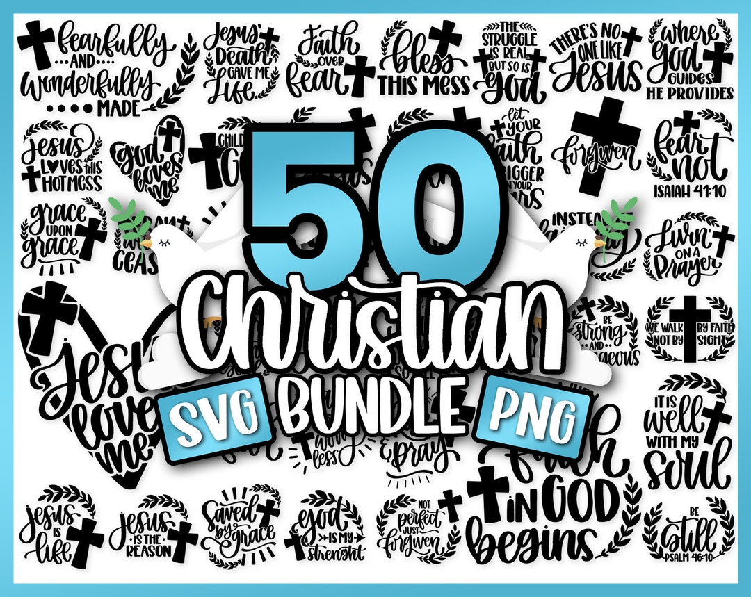 Christian Svg | Bible Verse Svg | Religious Svg - Etsy