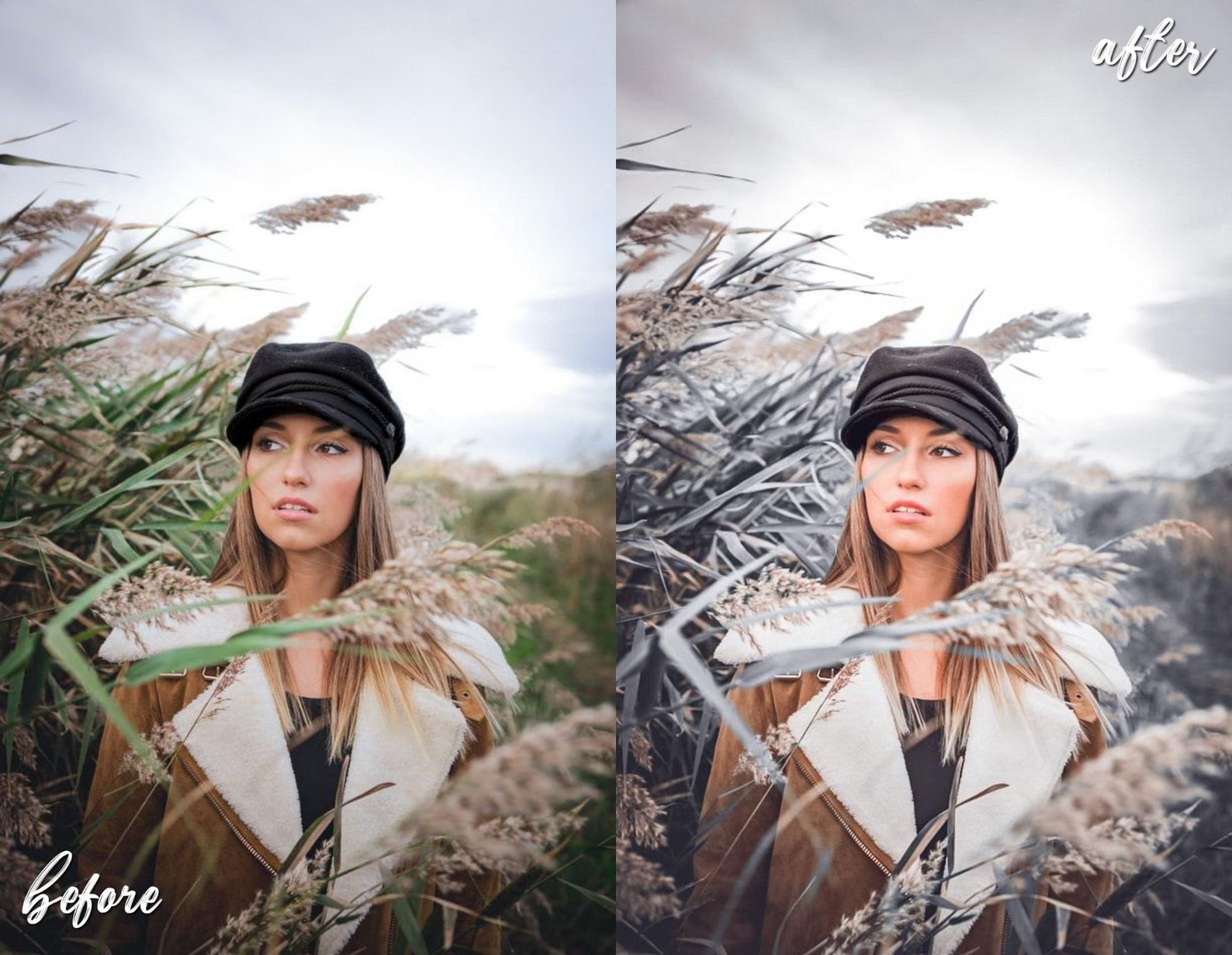 4 Gray Lightroom Mobile Presets Gray Presets Silver | Etsy