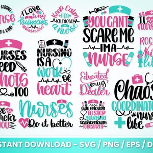Nurse Svg Bundle | Nursing Svg | Medical Svg - Etsy