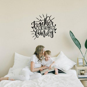 All Together We Make A Family SVG | Family Words Design Svg Png ...