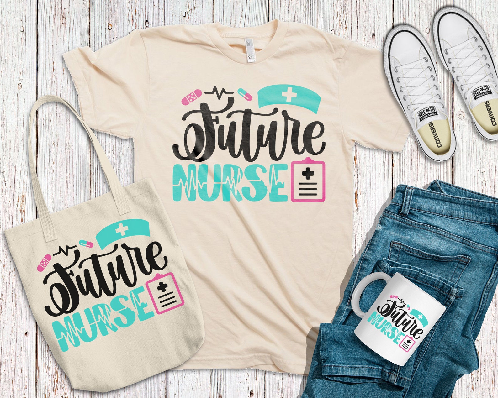 Nurse Svg Future Nurse Svg School Nurse Svg Nurse Life | Etsy